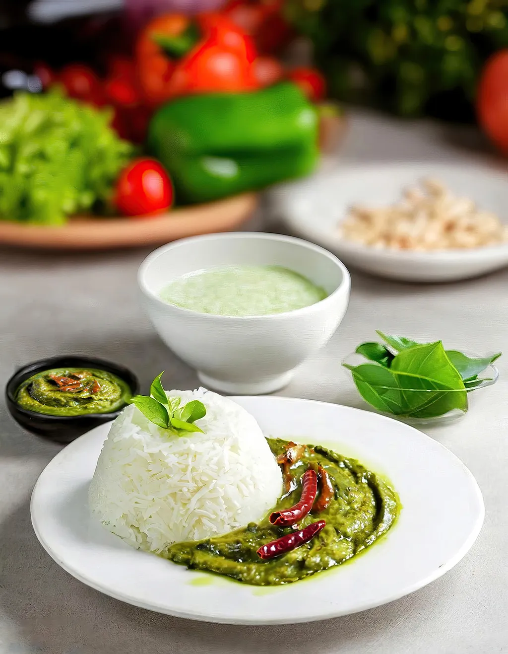 Pulicha Keerai Paste with Basmathi Rice | ChefEG Malaysia